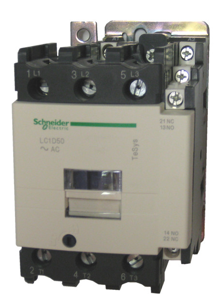 Schneider Electric LC1D50M7 50 AMP contactor | 220vAC coil