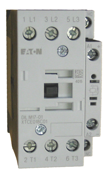 DILM17-01 Moeller 17 AMP 3 pole contactor | AC coil | 1 NC
