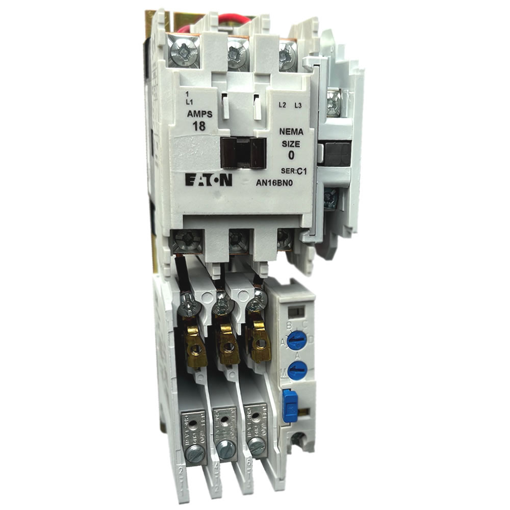 Eaton AN16BNO size 0 NEMA starter | AC coil