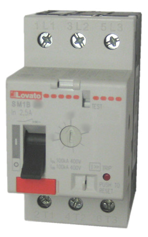 Lovato Electric 11SM1B48 Manual Motor Starter