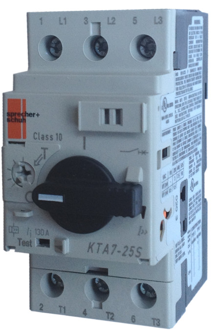 Sprecher + Schuh KTA7-25S-16A Motor Circuit Controller Class 10