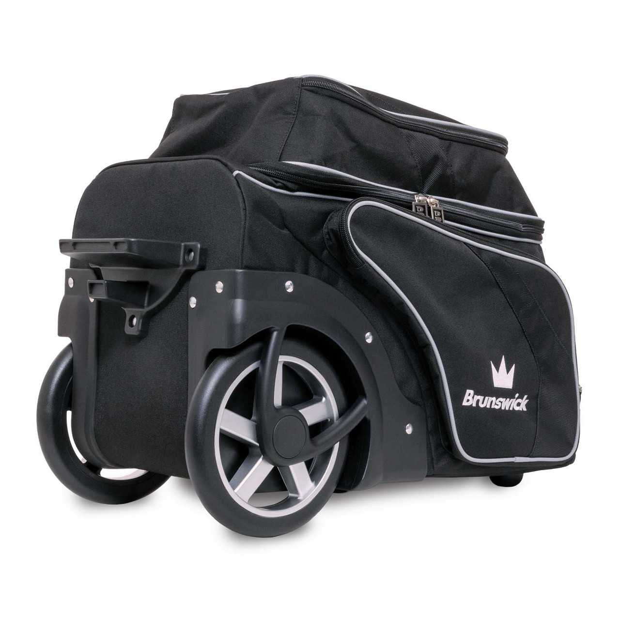 Brunswick Charger Double Roller Black - The Bowler Depot
