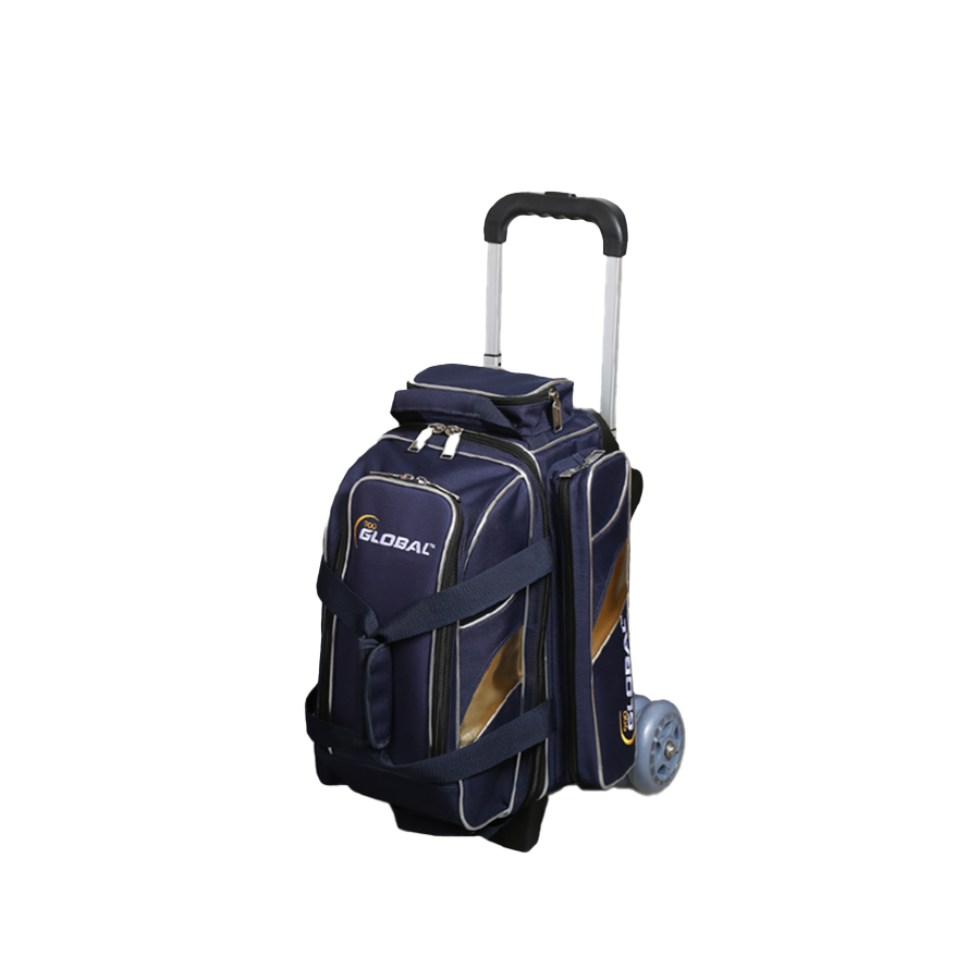 900 Global 2 Ball Deluxe Roller Blue / Gold - The Bowler Depot
