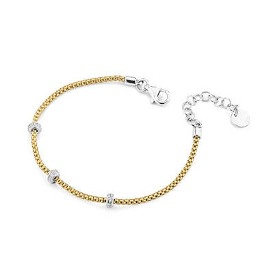 LOOP Bracelet 18k gold vermeil
