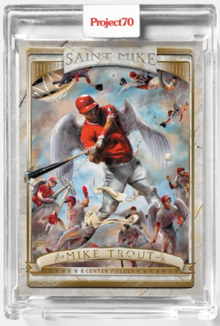 Topps Project 70 Mike Trout #502 by The Shoe Surgeon (PRE-SALE ...