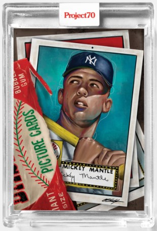 Topps Project 70 Mickey Mantle #624 by Chuck Styles (PRE-SALE ...