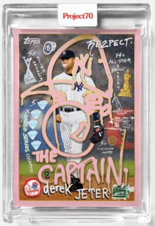 Topps Project 70 Derek Jeter #713 by Gregory Siff (PRE-SALE) - Wheeler ...