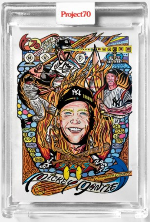 Topps Project 70 Mickey Mantle #885 by JK5 (PRE-SALE) - Wheeler Collection