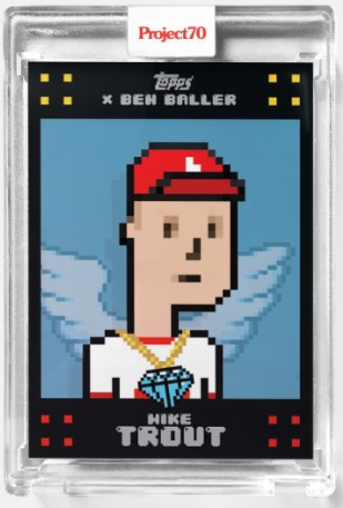 Topps Project 70 Mike Trout #930 by Ben Baller (PRE-SALE) - Wheeler ...
