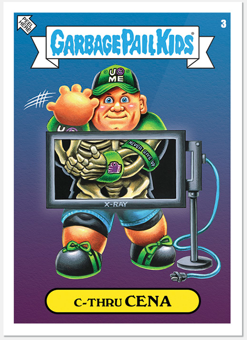 2019 WWE x GPK - Print Run: 1028 (IN-HAND) - Wheeler Collection