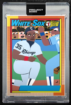 Topps Project 2020 Frank Thomas #141 by Keith Shore- Print Run: 6678 ...