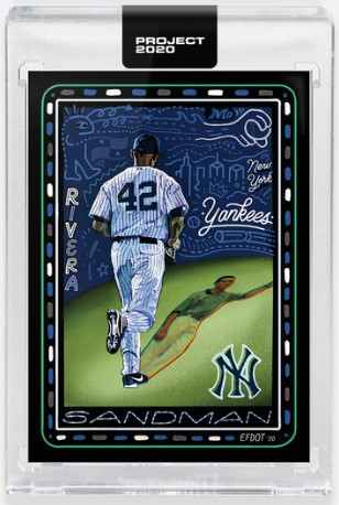 Topps PROJECT 2020 Mariano Rivera # 287 by Efdot (PRE-SALE) - Wheeler ...