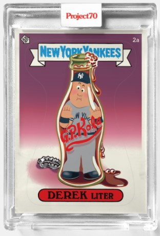 Topps Project 2020 Derek Jeter #356 by Keith Shore (PRE-SALE) - Wheeler ...