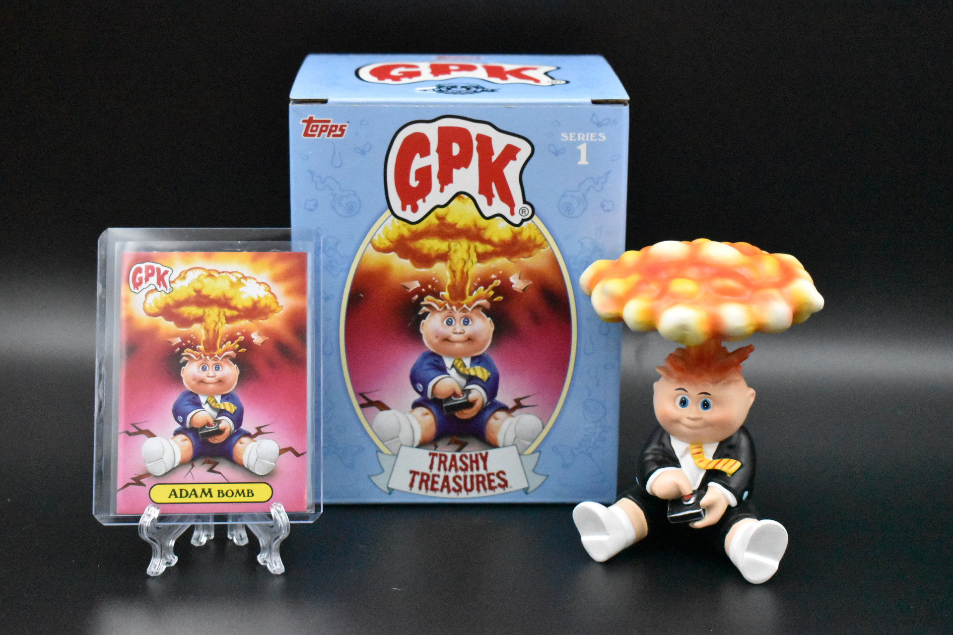 GPK Trashy Treasures Figurine 2020 - ADAM BOMB- BLACK/20 (IN-HAND ...