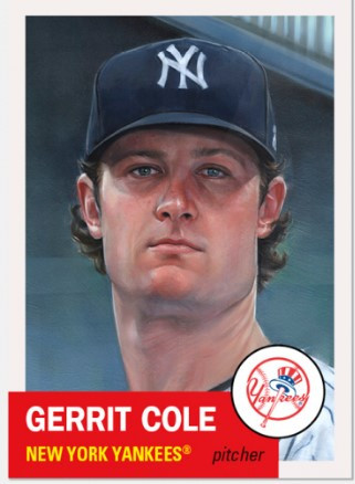 Topps Living Set - Card #377 - Gerrit Cole
