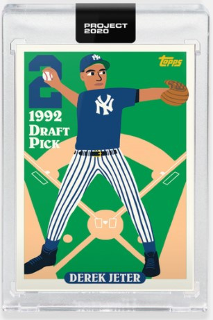 Topps Project 2020 Derek Jeter #356 by Keith Shore (PRE-SALE) - Wheeler ...