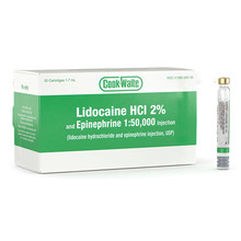Septodont Lignospan Forte Lidocaine HCI 2% with Epinephrine 1:50,000 ...