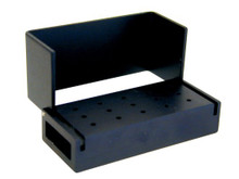 Kerr AXIS Bur Block, 15 FG Holes, Black, ea | Optimus Dental Supply