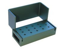 Kerr AXIS Bur Block, 15 RA Holes, Green, ea | Optimus Dental Supply
