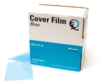 Quala Cover Film, Blue, 4" x 6", 1200/rl | Optimus Dental Supply
