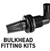 Bulkhead 1" Strainer Kit w/ Slip FIT Elbow - DS Urban Farm DS Garden ...