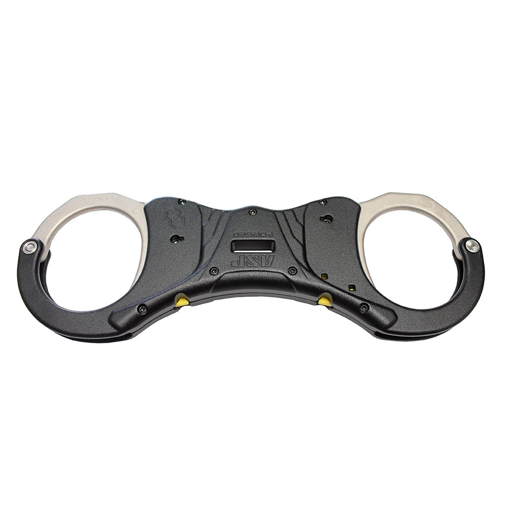 ASP Transport Rigid Ultra Plus Handcuffs with Steel Swinging Bows 56050
