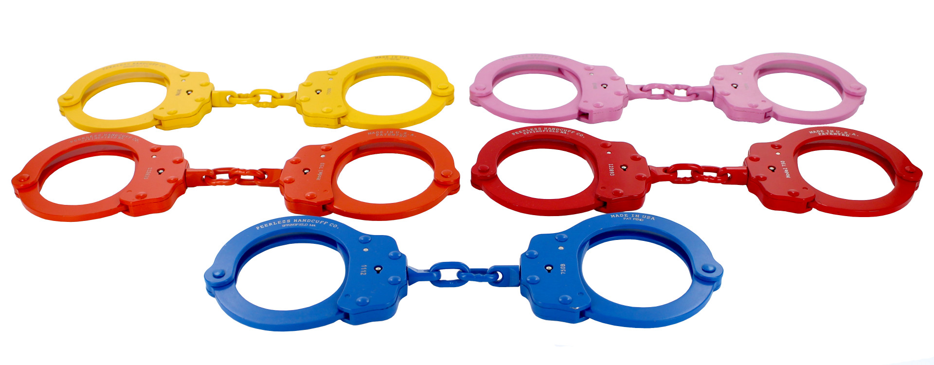Color Coated Handcuffs