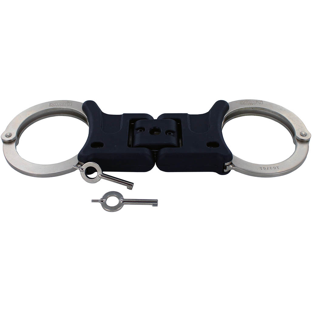Hiatt Model 2103 Rigid Speedcuff Handcuffs, Nickel