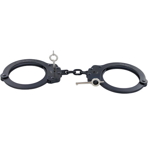 Peerless Model 702C Oversized Black Finish Handcuffs