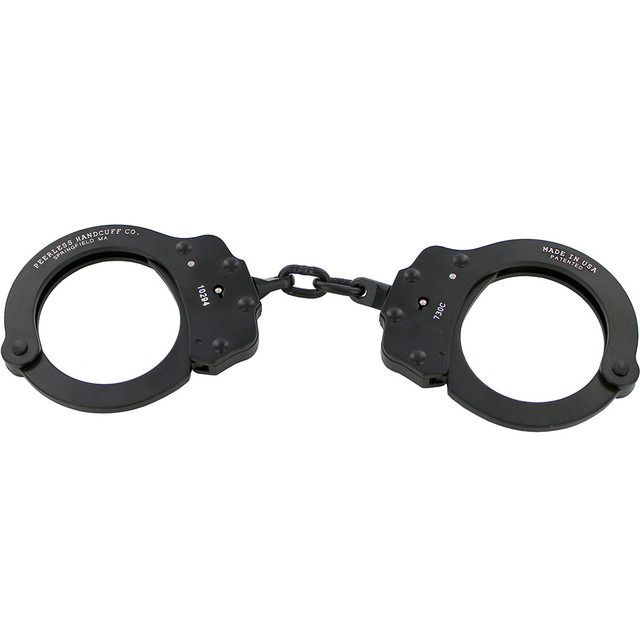 Peerless Model 730C Superlite Aluminum Black Handcuffs