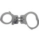 Peerless Model 801C Hinged Nickel Handcuffs