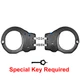 ASP Ultra Plus Hinged Two Pawl Aluminum Handcuffs with Keyless Double ...