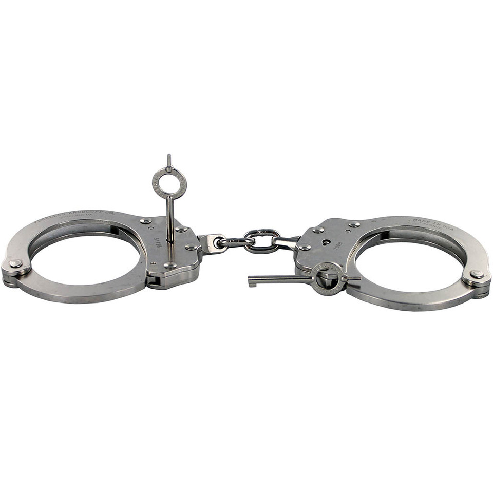 Peerless Model 700C Nickel Finish Handcuffs