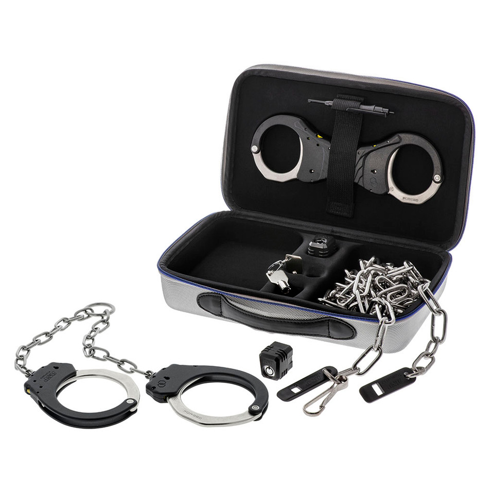 Chinese Combination Leg Irons and Handcuffs