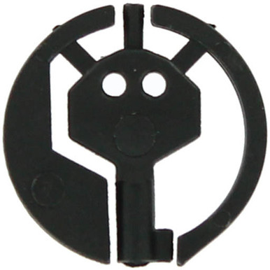 Plastic cuff key store