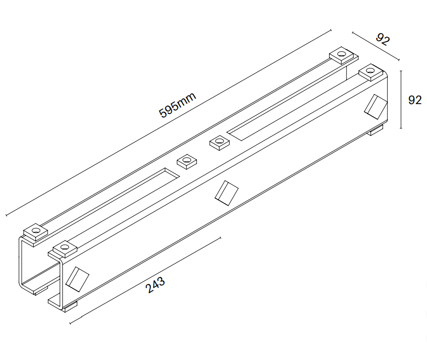 Pool Fence Post Extension - Sliding Gate by FenceGuru