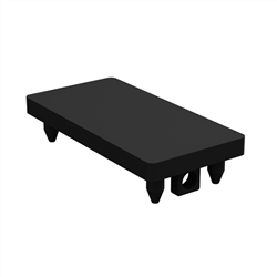 PREMIUM BARR TOP CAP for SLIMLINE BARR POSTS or Verti-BARR FENCE ...