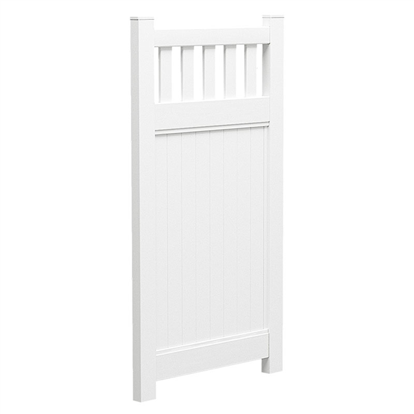 PVC Gate For Full Privacy by FenceGuru
