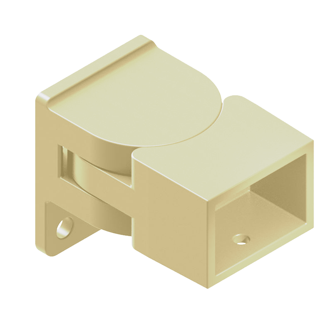 45 Degree Adjustable Swivel Bracket in Primrose | Fence Guru