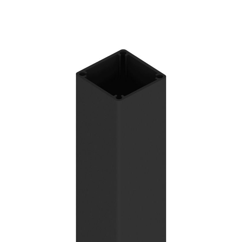50x50 Aluminium Post (Heavy Duty) in Black or Pearl White
