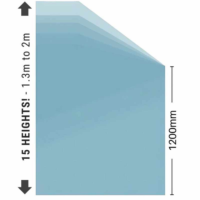 Glass Gate Kit (Very Clear Glass) by FenceGuru
