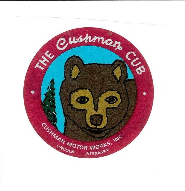 Decal, Cushman Cub
