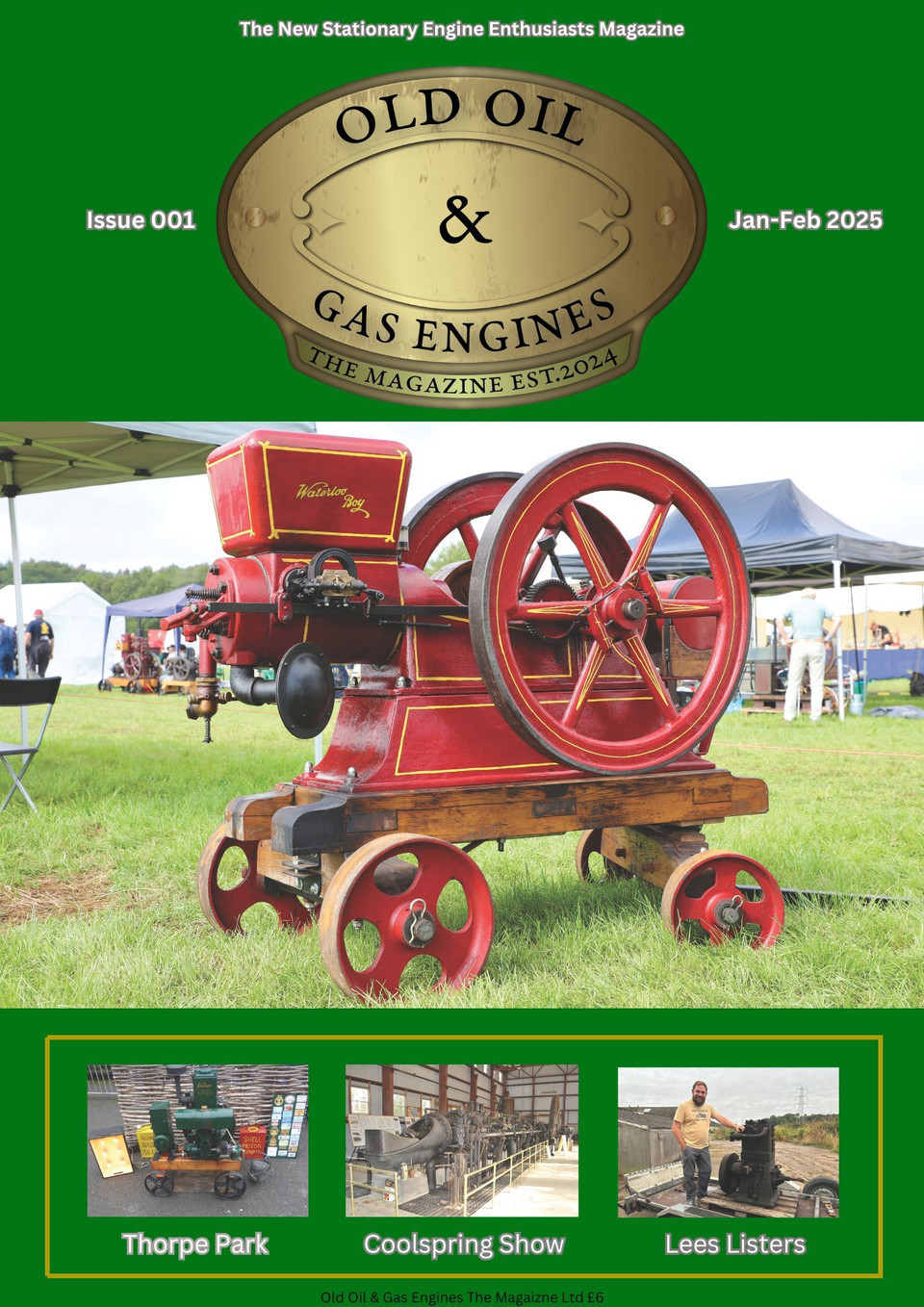Old Oil Gas Engines Magazine Edition | Flywheel Supply