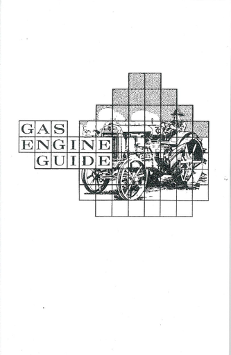 Book, Gas Engine Guide