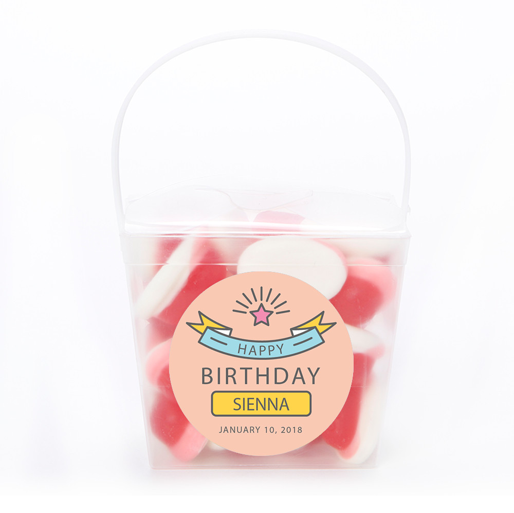 Pink Birthday Noodle Box - Amazeology Australia