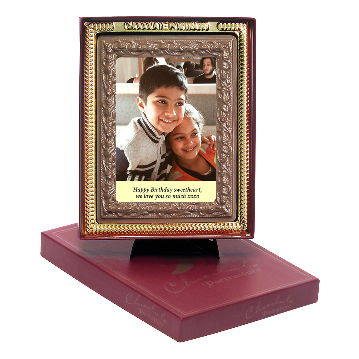 Chocolate Portrait with Custom Print - Amazeology Australia