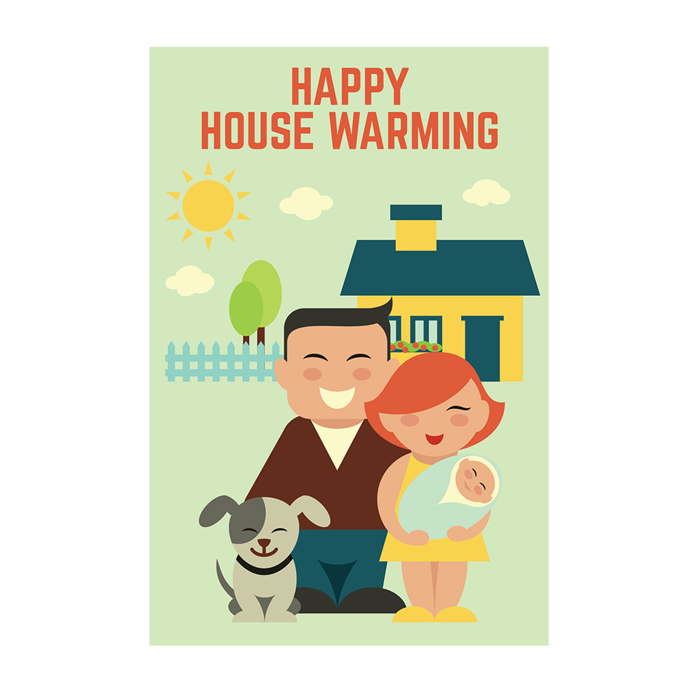 Happy House Warming Chocolate Portrait - Amazeology Australia