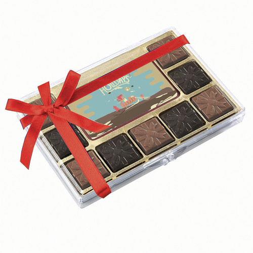 Happy Holidays Chocolate Indulgence Box - Amazeology Australia