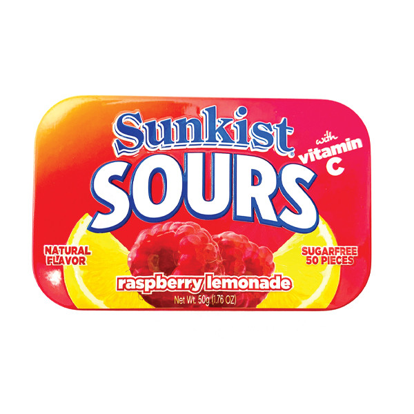 Sunkist Sours - Raspberry Lemonade - 6ct Display Box