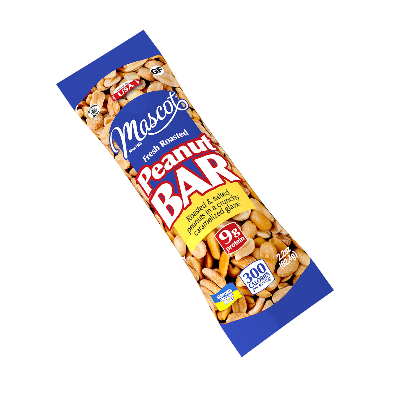 Mascot Snack Company Peanut Bar - 2.2oz - 12ct Box